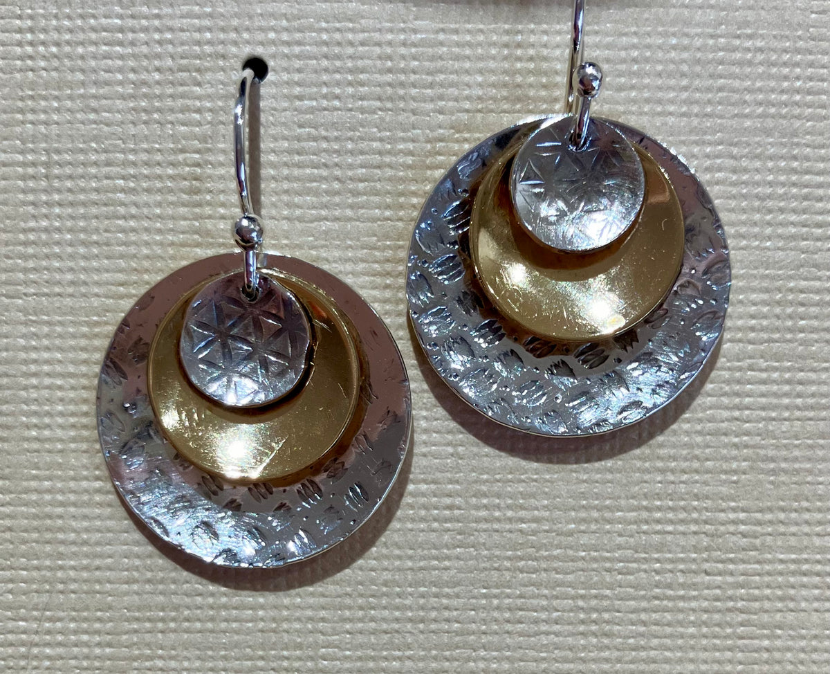 Earrings Mixed Metal – Opera House Gallery of Contemporary Art